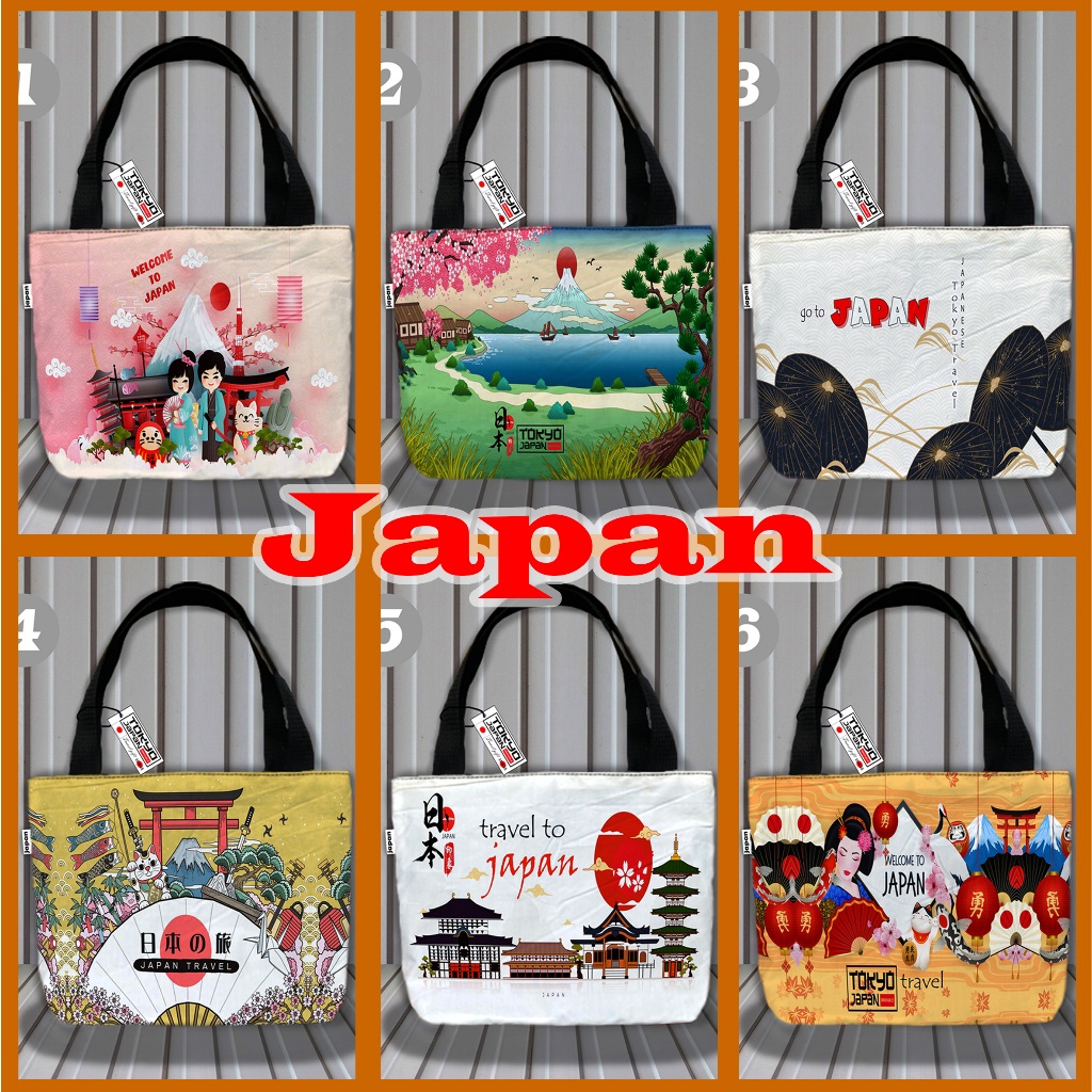 Jual TAS WANITA RESLETING TEMA JAPAN | Shopee Indonesia