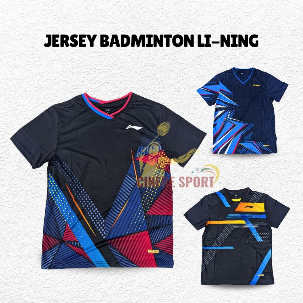 Jual Baju Badminton Lining Original Bulu Tangkis Jersey [NEW COLOR ...