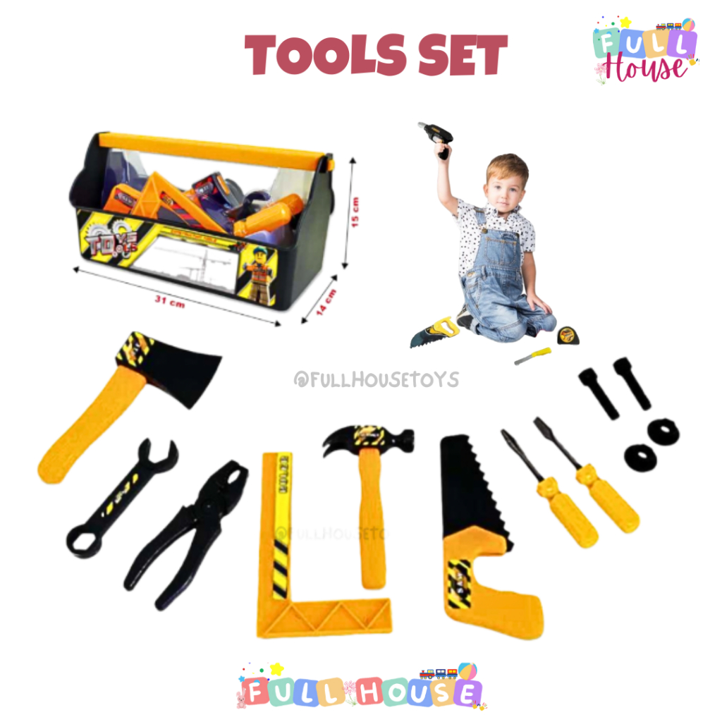 Jual MAINAN TOOL SIMULATION SET ANAK / MAINAN PERKAKAS SET ANAK LENGKAP ...