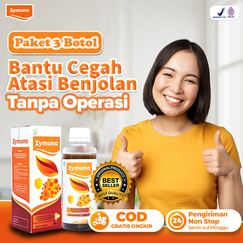 Jual Paket Hemat 3 Botol Madu Zymuno Sembuhkan Benjolan Dalam Tubuh ...