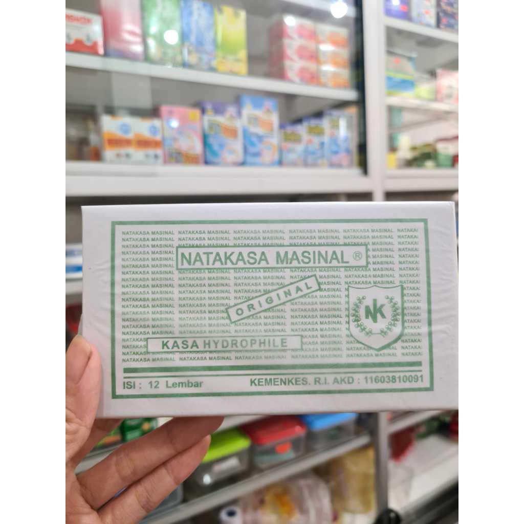 Jual KASA HYDROPHILE / HIDROFIL / KASA STERIL NATAKASA MASINAL 1 BOX ...