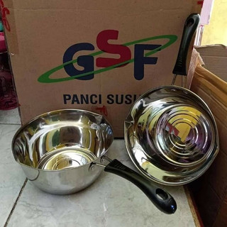 Jual SSA GSF PANCI SUSU STAINLESS STEEL - MILK PAN UKURAN 18 CM, 20 CM ...
