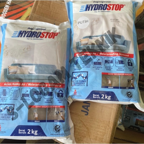 Jual HYDROSTOP Semen Aci Acian Kedap Air HYDRO STOP Aquaproof 2Kg 2 Kg | Shopee Indonesia