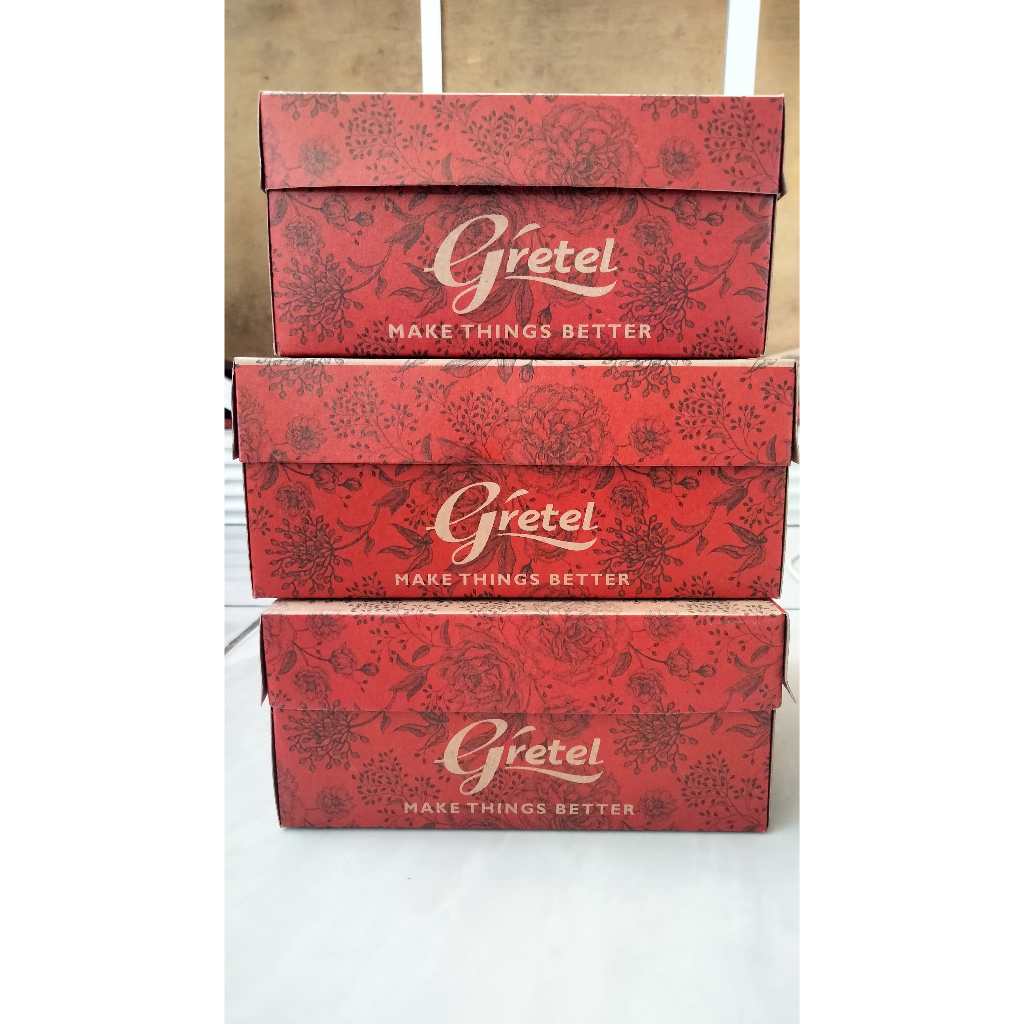 Jual [GRETEL R5 BROWN] DUS JAJAN 16X12 SNACK BOX KUE ROTI 12X16 DOS ...