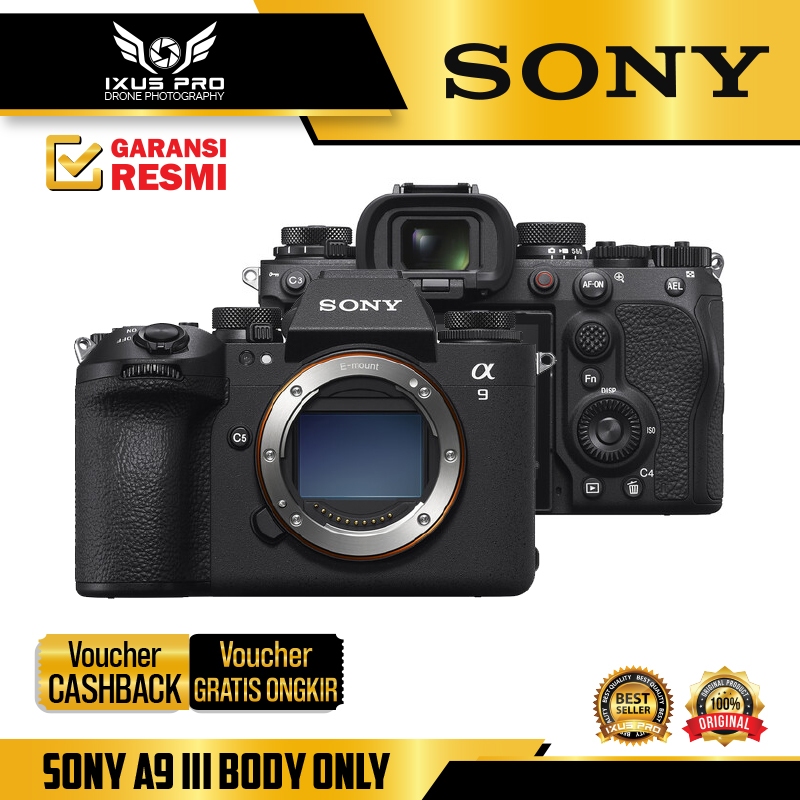 Jual Sony A9 III Body Only Mirrorless Camera Alpha 9 III Sony A9III A 9M3 | Shopee Indonesia