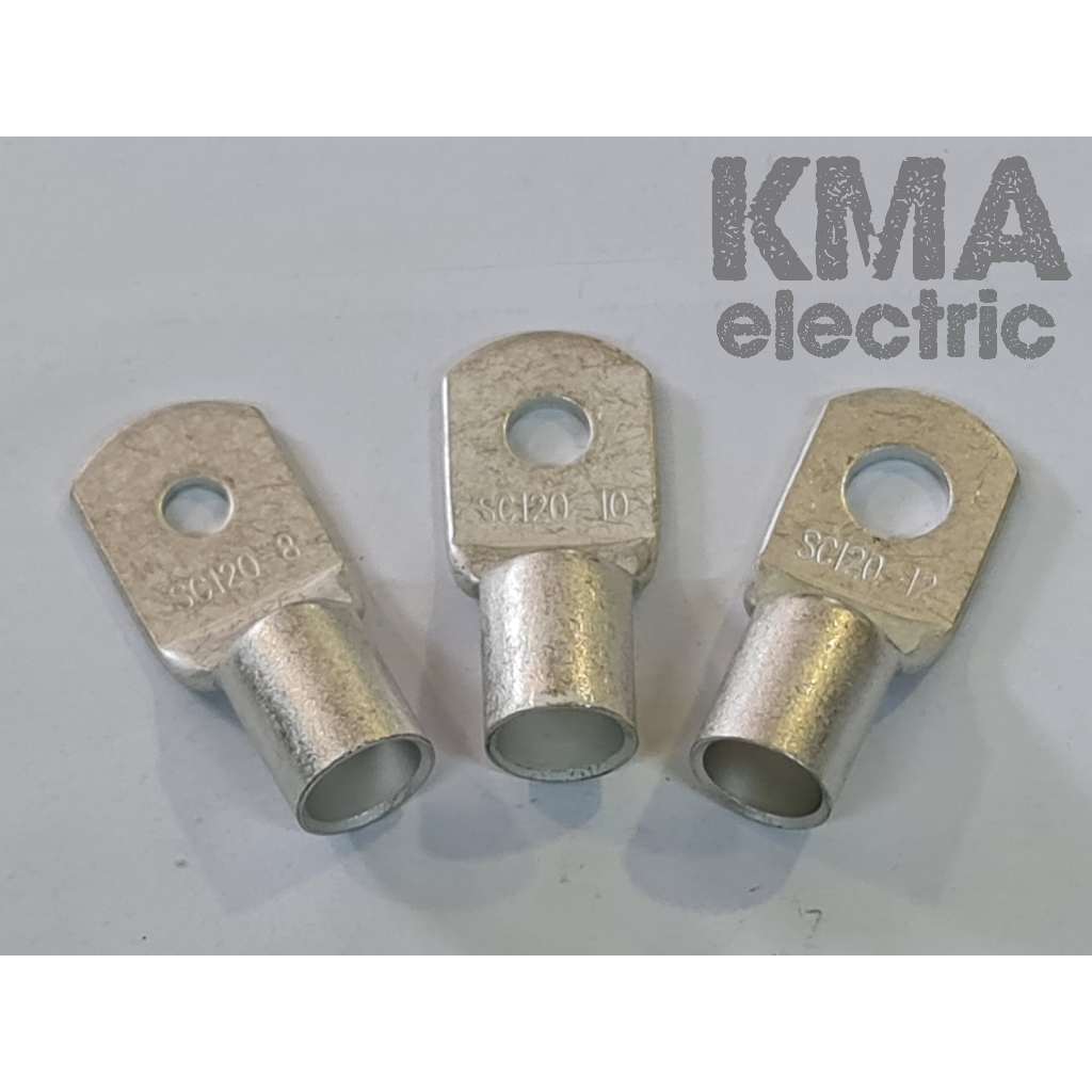 Jual cable lug / skun kabel SC 120-8/120-10/120-12/120-14/120-16 (eceran per piece) | Shopee ...