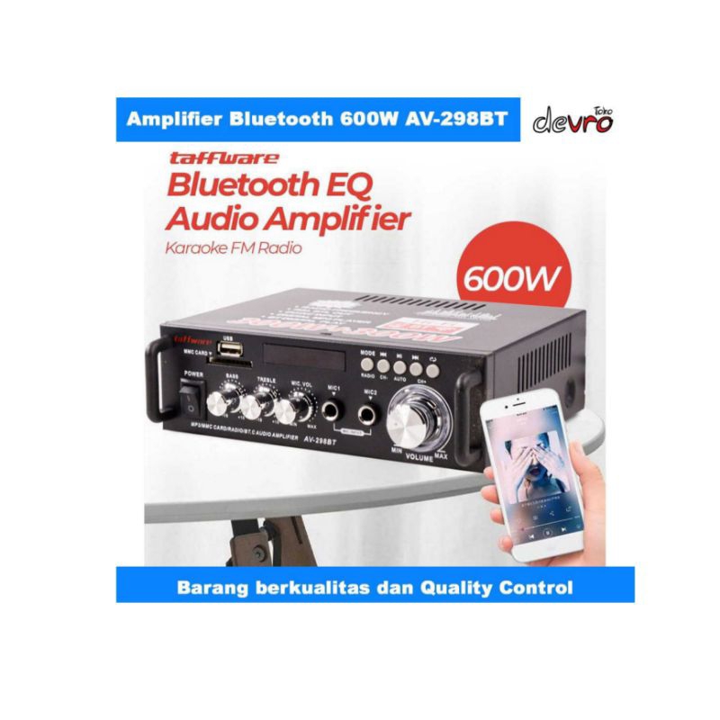 Jual amplifier bluetooth 600watt | Shopee Indonesia