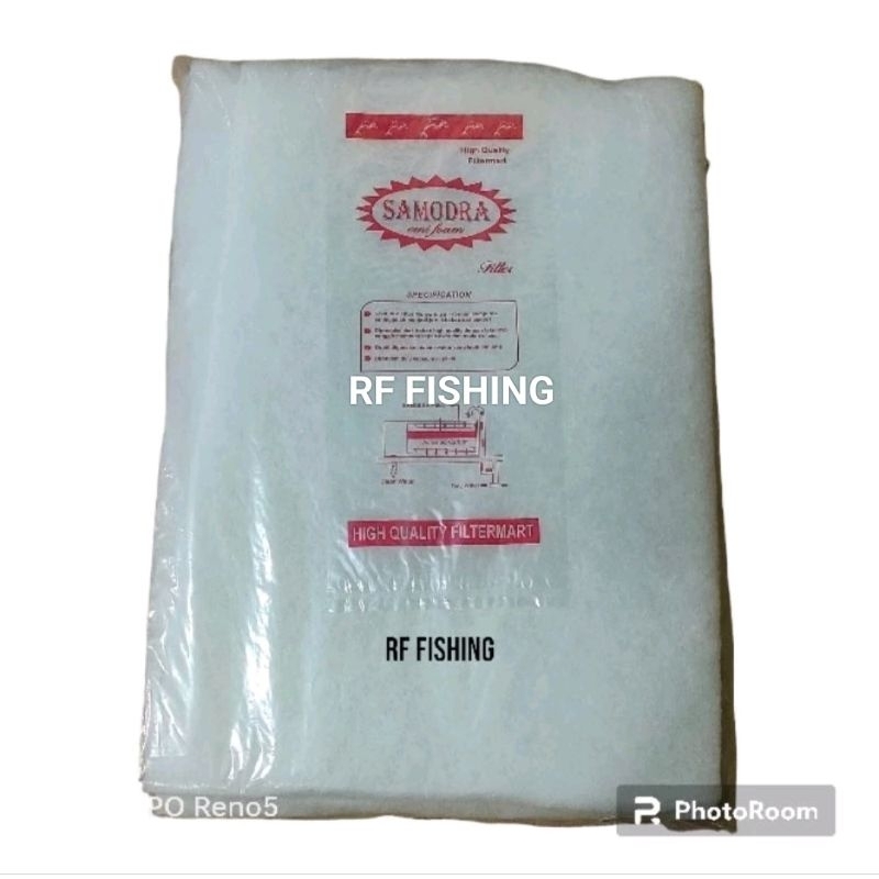 Jual Kapas Busa Filter Aquarium 200x100cm Jumbo/Kapas Waterium Kolam ...