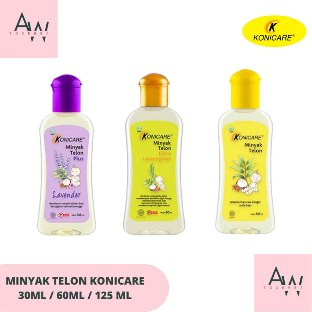 Jual KONICARE MINYAK TELON | Original / Plus Lavender / Lemongrass ...