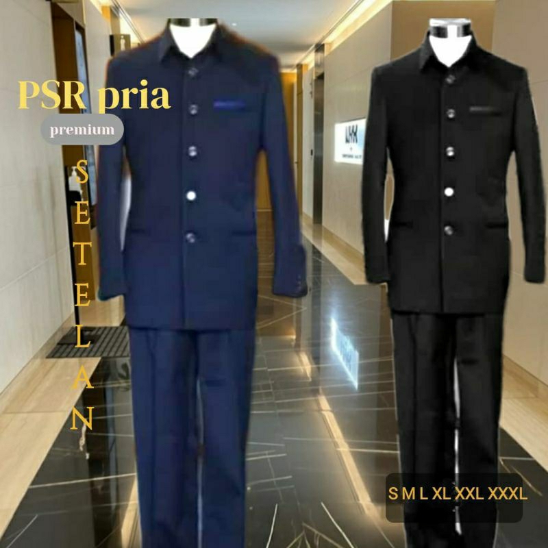 Jual BAJU PSR PRIA CUSTOM WARNA_ PAKAIAN SIPIL RESMI PRIA _JAS SAFARI ...