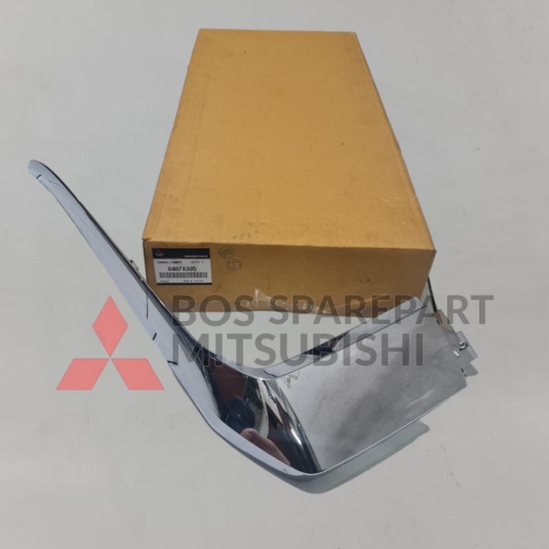 Jual LIST CHROME BUMPER KIRI ATAS NEW TRITON KL1T 2021 ORIGINAL ...