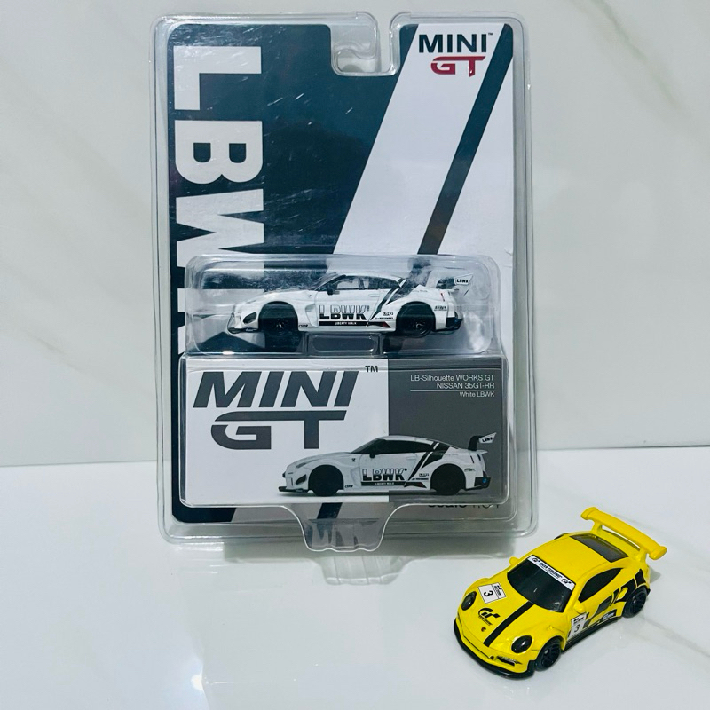 Jual Mini GT Nissan R35 White LBWK | Shopee Indonesia