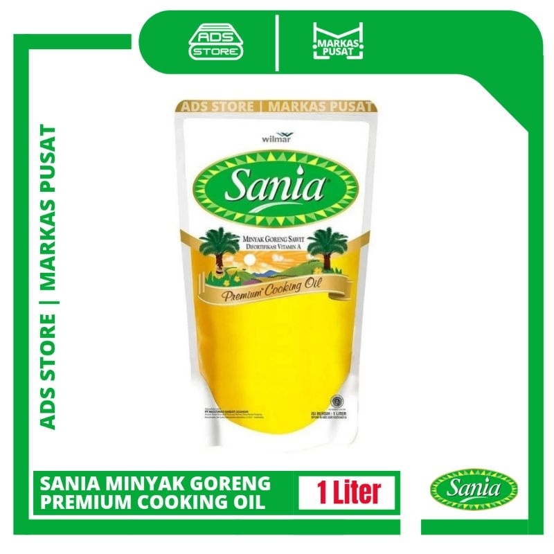 Jual minyak sania 1 liter kemasan pouch minyak goreng sania 1 liter ...