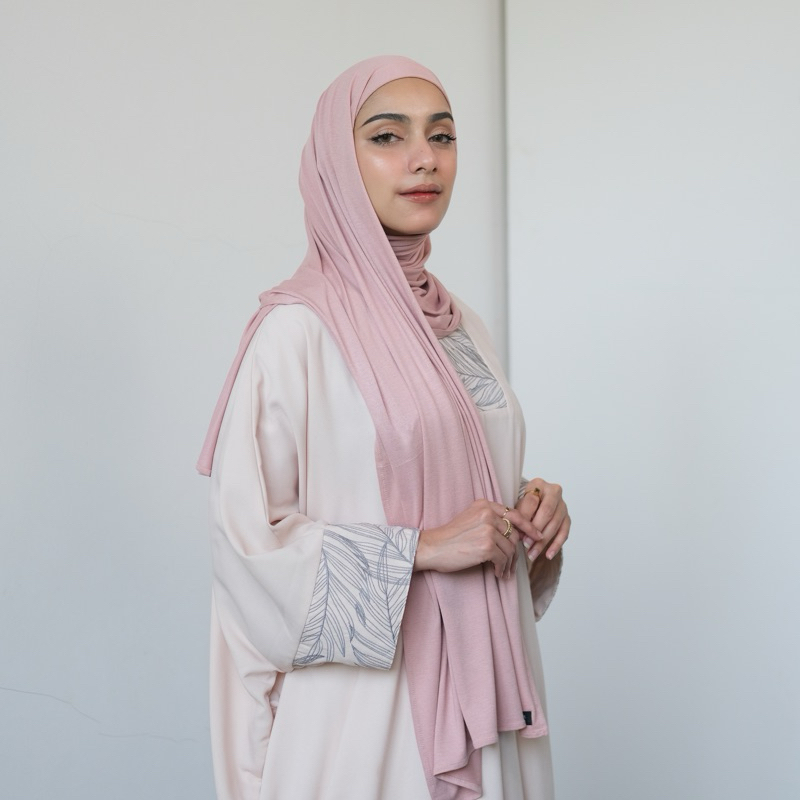 Jual Hanza Inner Shawl (Pashmina Inner cotton cooltech) | Shopee Indonesia