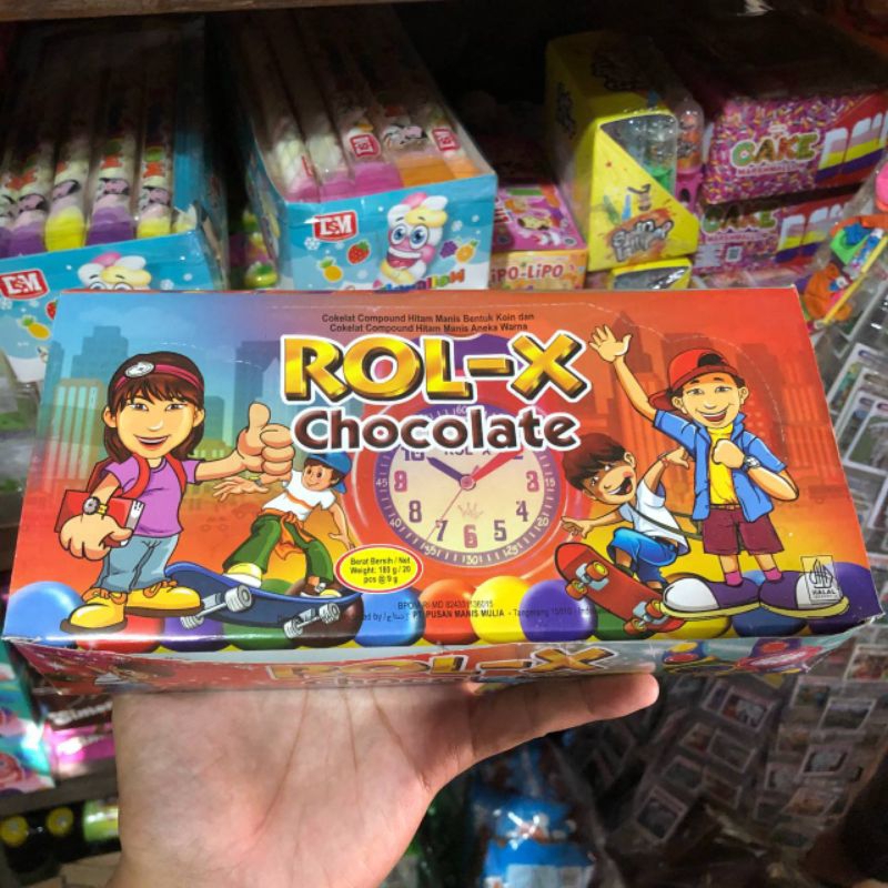 Jual permen coklat ROL-X | Shopee Indonesia