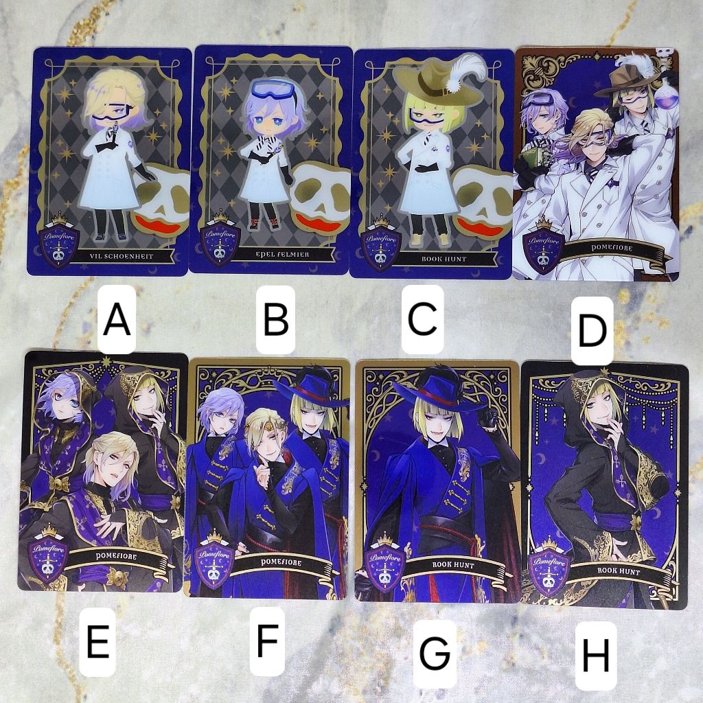 Jual Twisted Wonderland Metal Card Pomefiore Kartu | Shopee Indonesia