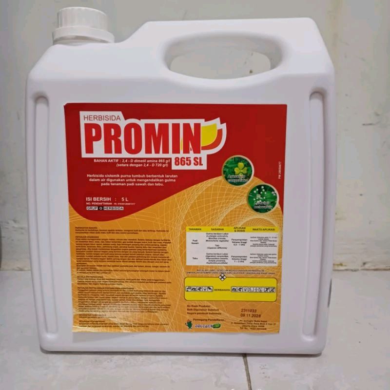 Jual Herbisida promin 865 SL jerigen 5L | Shopee Indonesia