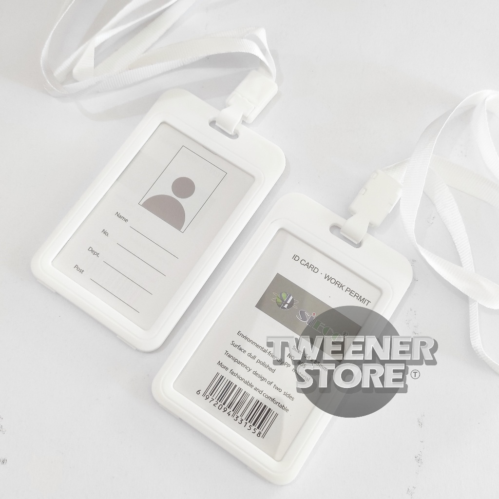 Jual OFFICIA / ZHUANG PAI ID Card + Tali 54x85mm | Name Tag | Double ...