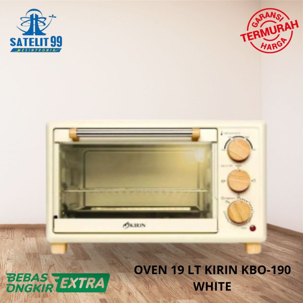 Jual OVEN 19 LT KIRIN KBO-190 WHITE | Shopee Indonesia