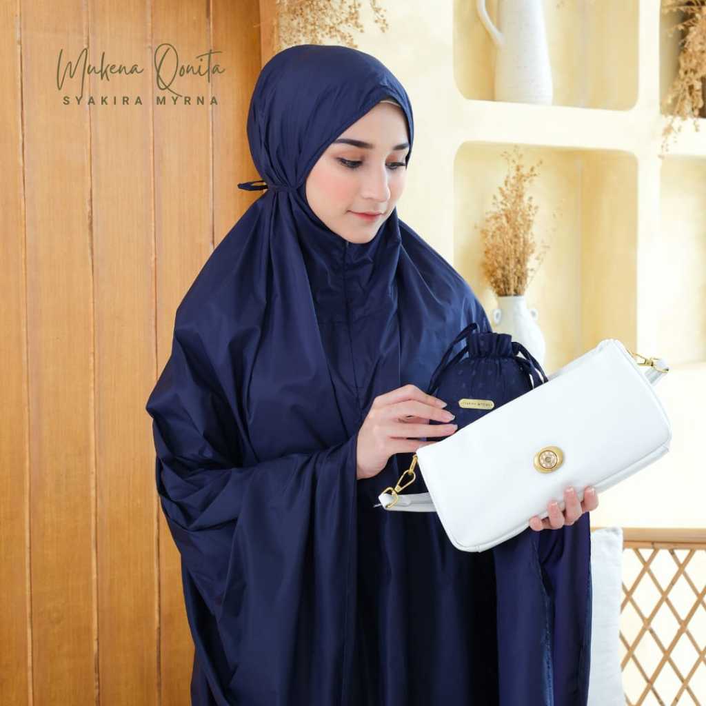 Jual Mukena Travel Mini Model 2 in 1 standar (Remaja) Parasut Premium ...