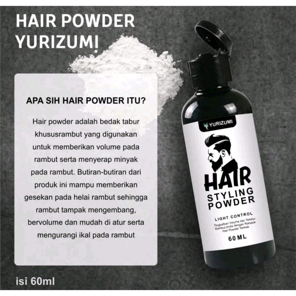 Jual Bedak Rambut Yurizumi Menambah Volume Rambut / Yurizumi Hair ...