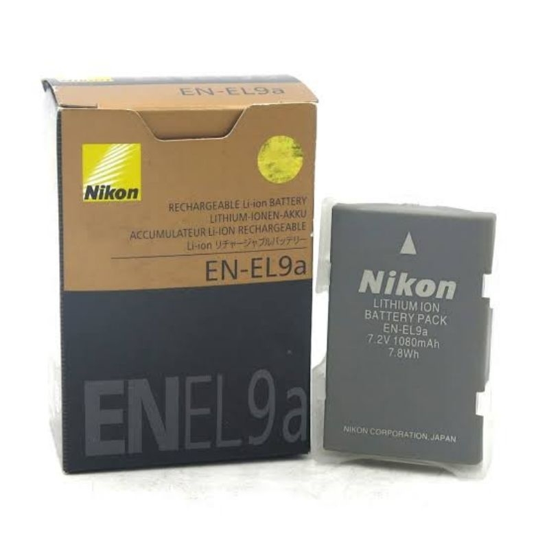Jual baterai/ battery nikon en el9/ enel9/ en el9a, d3000 d5000 d60 d40 | Shopee Indonesia