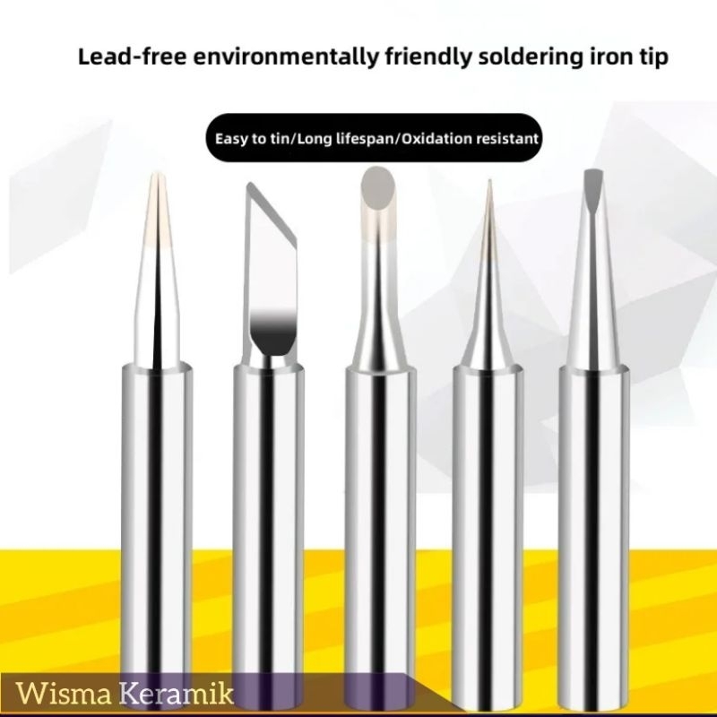 Jual Mata kepala Solder station set , iron tip 900M set isi 5 pcs | Shopee Indonesia