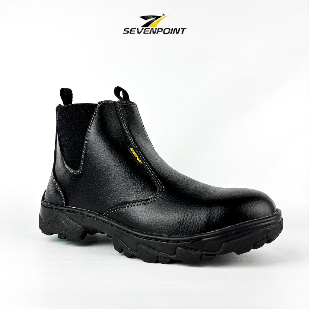 Jual Sepatu Safety Boots Slip On Pria Wanita Original Ujung Besi Baja ...