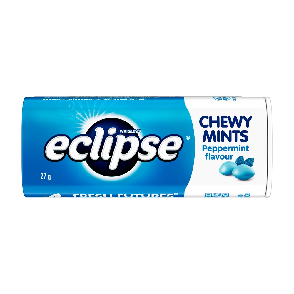 Jual Eclipse Peppermint Chewy Mints Tin | 27g Australia | Shopee Indonesia