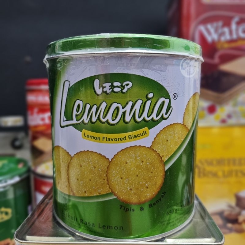 Jual NISSIN LEMONIA LEMON Kaleng 650gr | lemonia lemon kaleng | biskuit ...