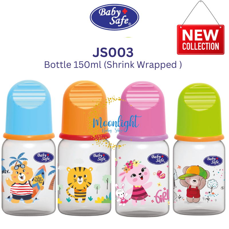 Jual Botol Susu Bayi BABY SAFE Milk Bottle JS003/JS004/JS005 | Shopee ...