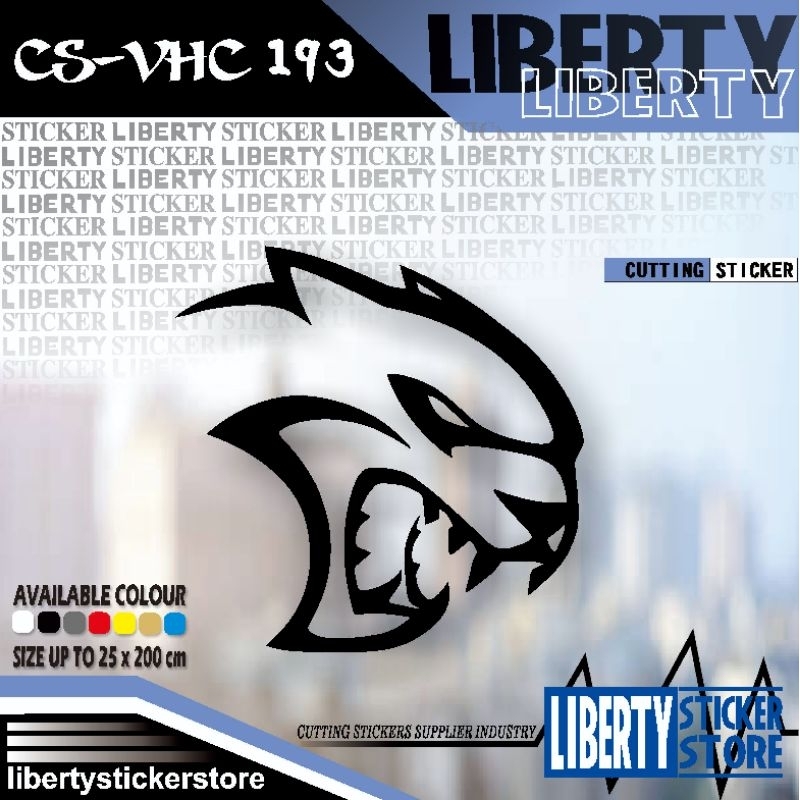 Jual hellcat logo cutting sticker | hellcat logo cutting stiker ...