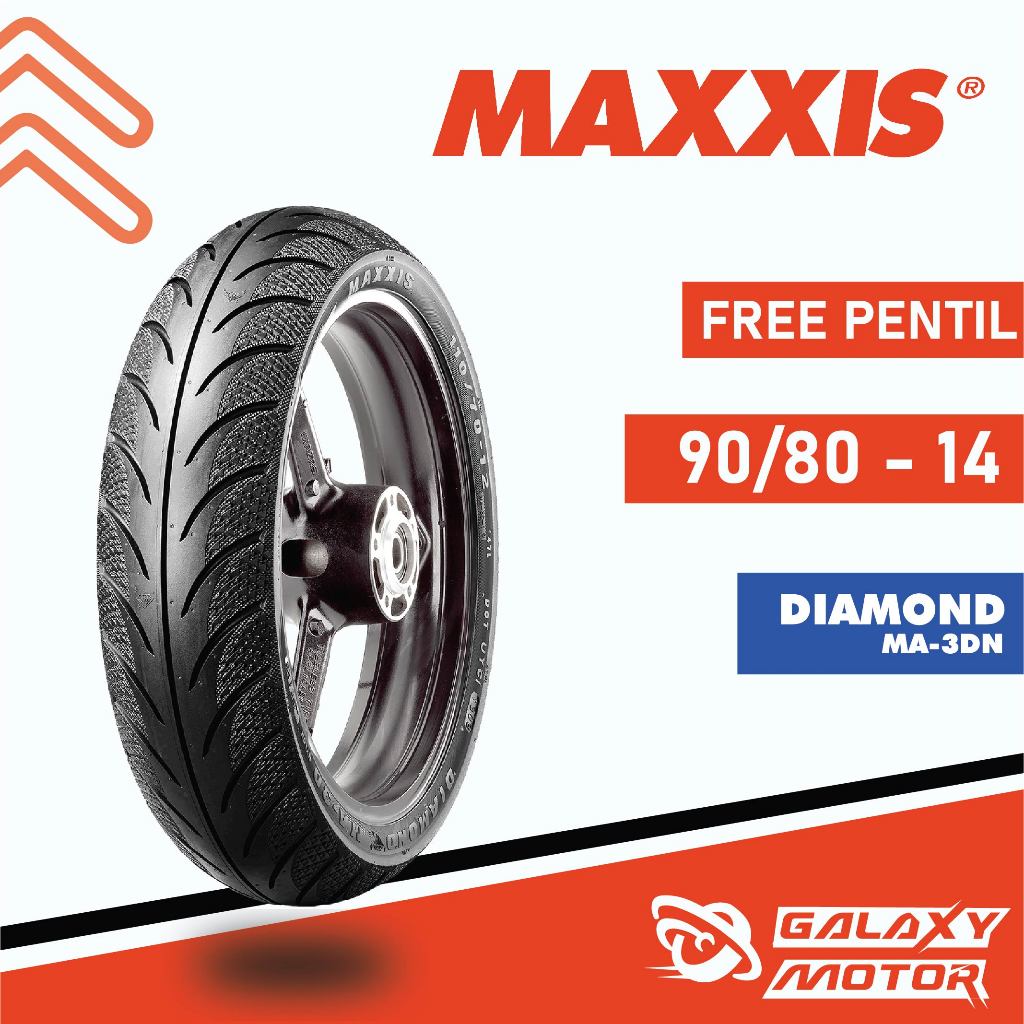 Jual BAN MAXXIS DIAMOND MA-3DN TUBELESS / ( 70/90 - 80/90 - 90/90 - 80/ ...