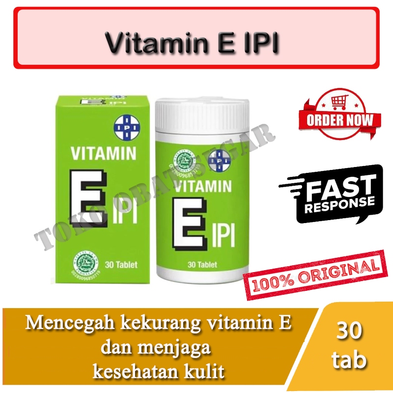 Jual Vitamin E IPI Untuk Kesehatan Kulit dan Daya Tahan Tubuh | Shopee ...