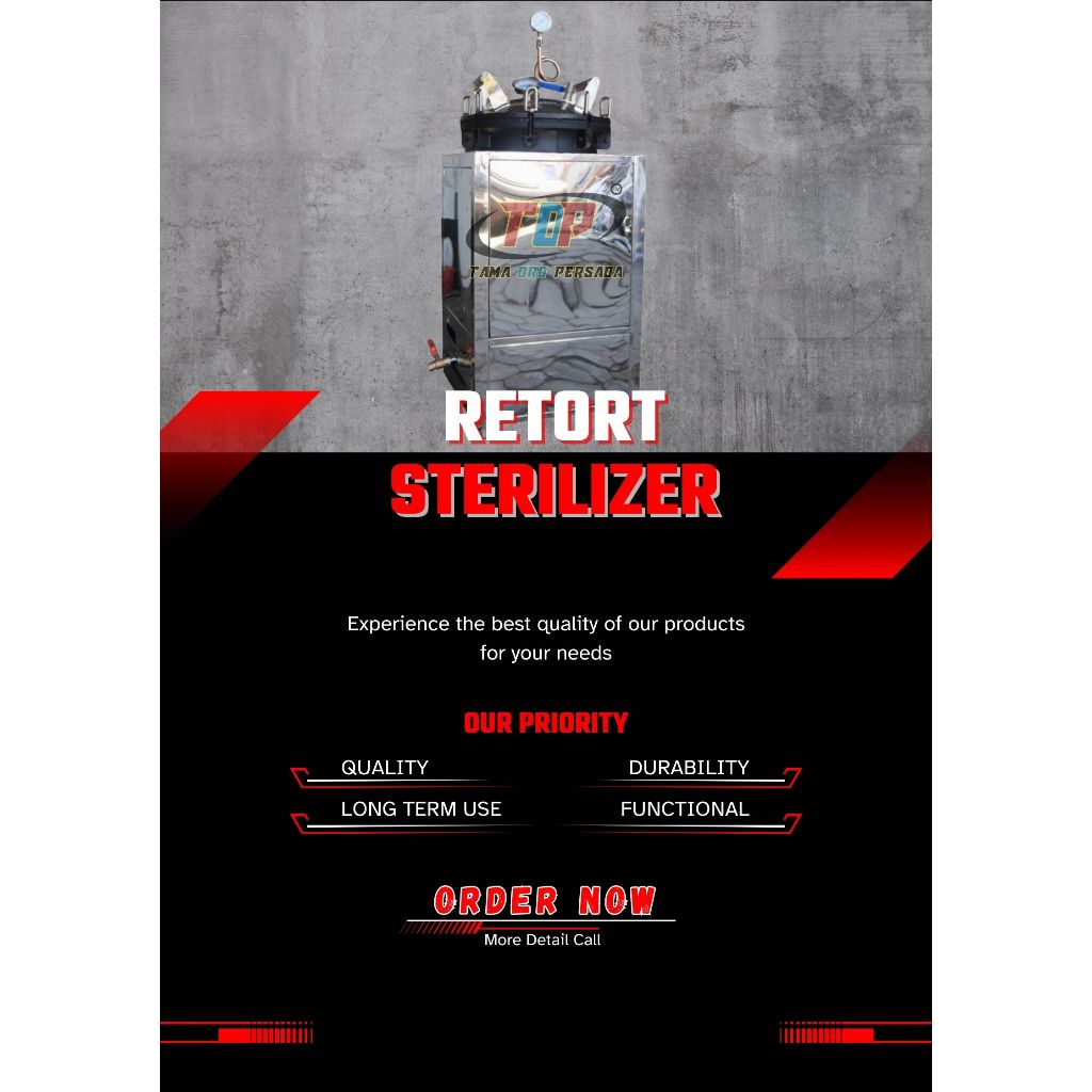 Jual Mesin Retort Sterilisasi Makanan 100 Liter - Mini Retort ...