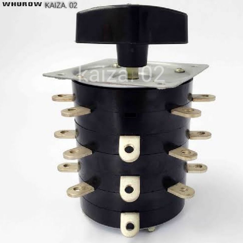 Jual SELECTOR ROTARY switch 40A 380V /8 7 step KDH40/4 welding | Shopee ...