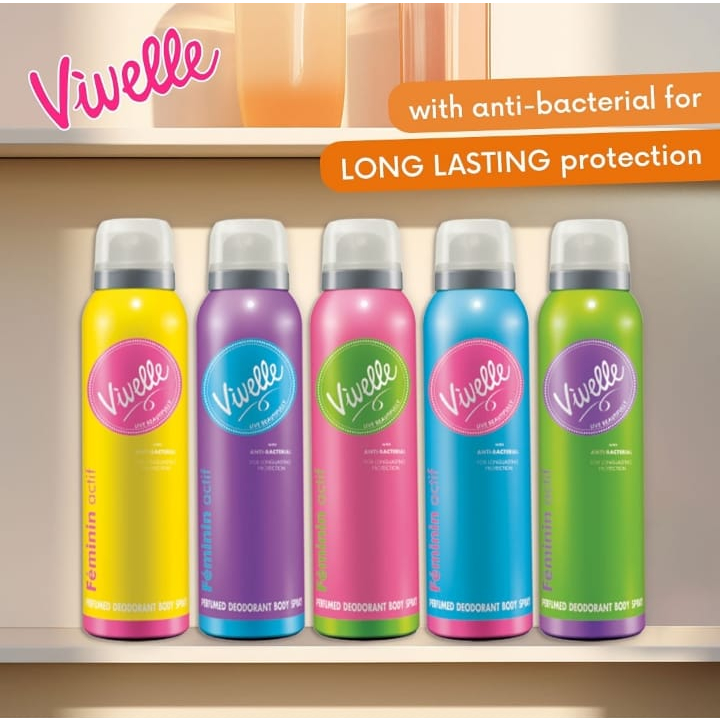 Jual Vivelle Perfume Body Spray 150 ml | EK (Tidak bisa kirim luar P ...