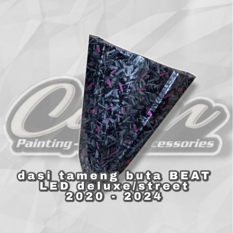 Jual tameng panel kecil dasi buta beat led deluxe street cbs K1A carbon wtp forged 2020 2021 ...