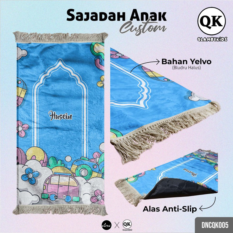 Jual sajadah custom • sajadah anak custom | Shopee Indonesia