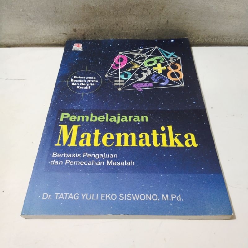 Jual Buku Pembelajaran Matematika Berbasis Pengajuan dan Pemecahan Masalah | Shopee Indonesia