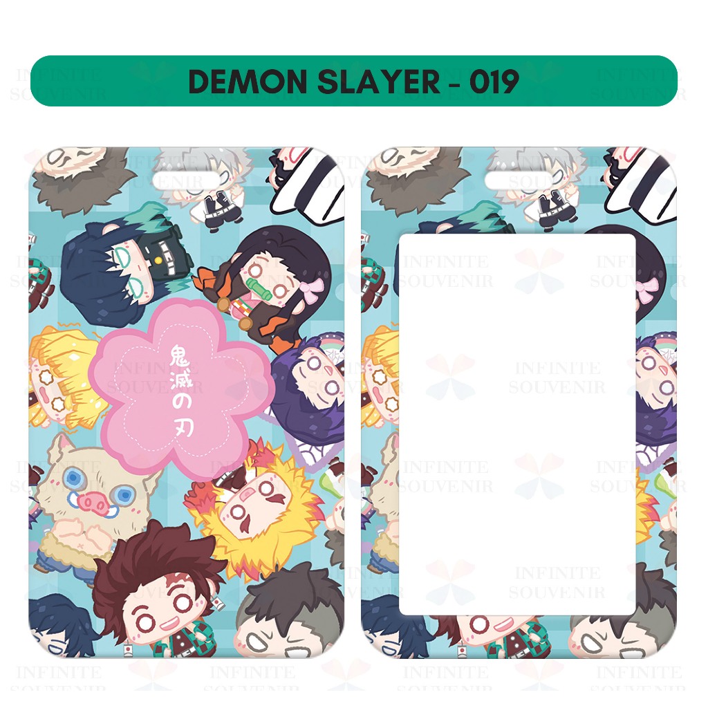 Jual (N009) Nametag DEMON SLAYER Tanpa Tali / Card Holder Aesthetic ...