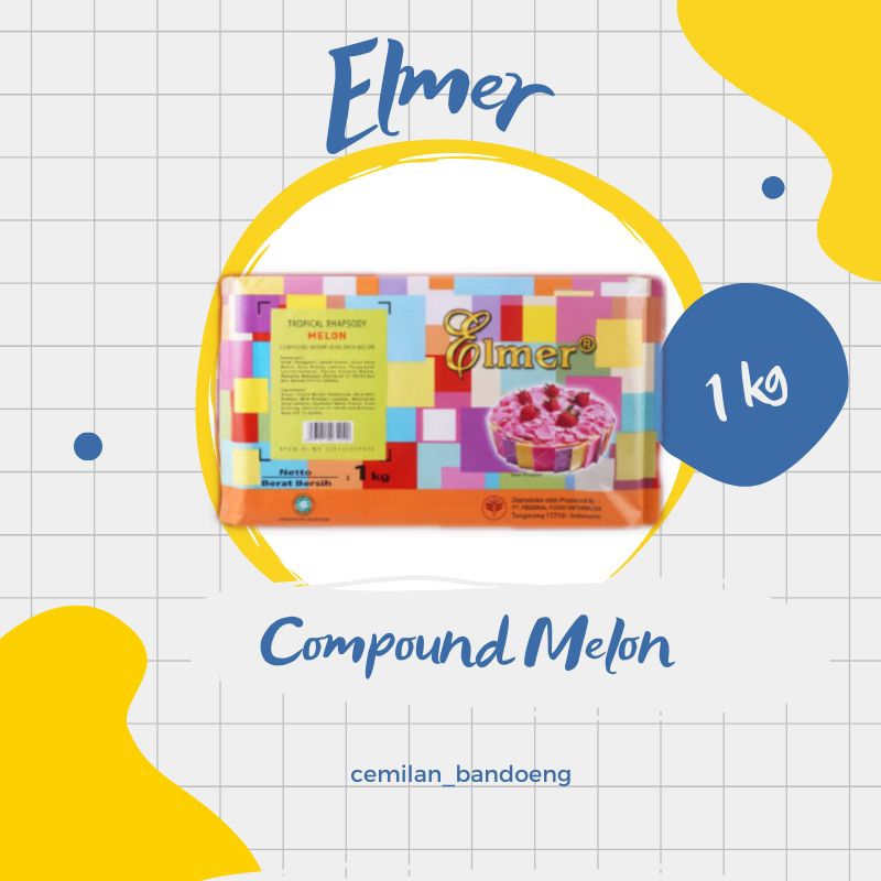 Jual ELMER COMPOUND MELON KEMASAN 1 KG | Shopee Indonesia