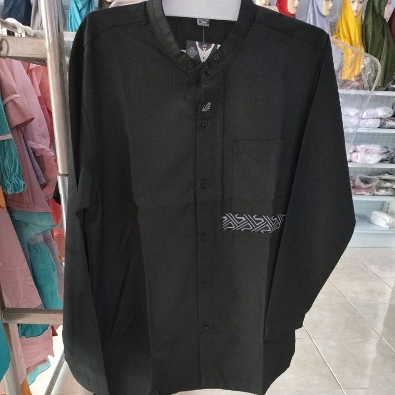 Jual KEMKO RABBANI ARSYA lengan panjang blong hitam | Shopee Indonesia