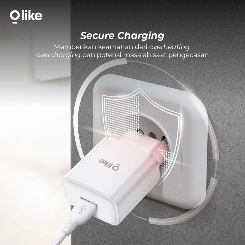 Jual OLIKE ADAPTOR 2,4A C109 FAST CHARGING | Shopee Indonesia