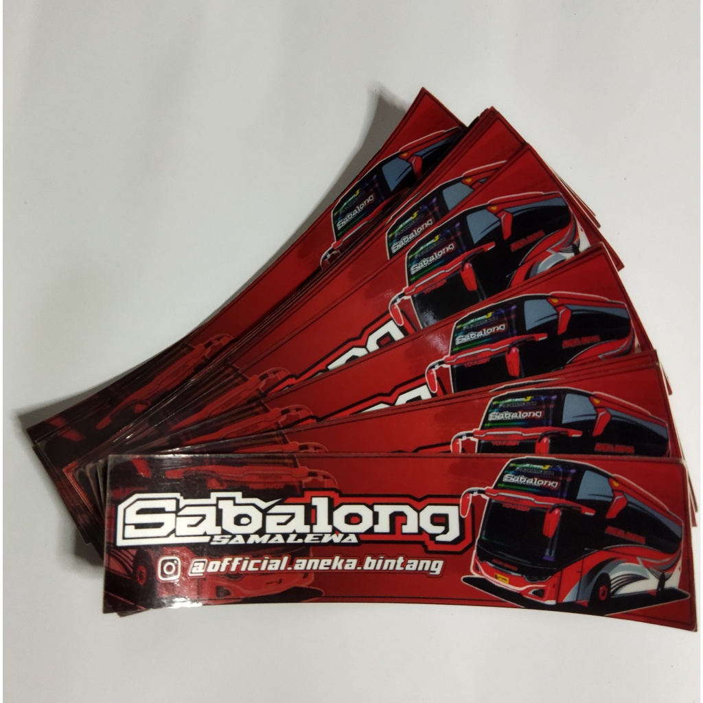 Jual stiker bis aneka bintang asli dari po | Shopee Indonesia