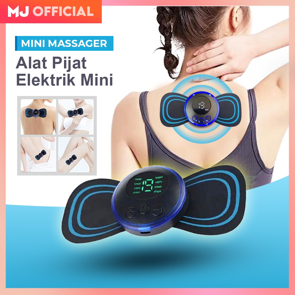 Jual Alat Terapi Pijat Ems Mini Massage Alat Terapi Pijat Elektrik ...