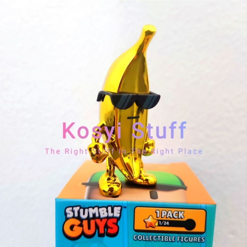 Jual Stumble Guys Figure Legendary Golden Banana - Rare Langka | Shopee ...