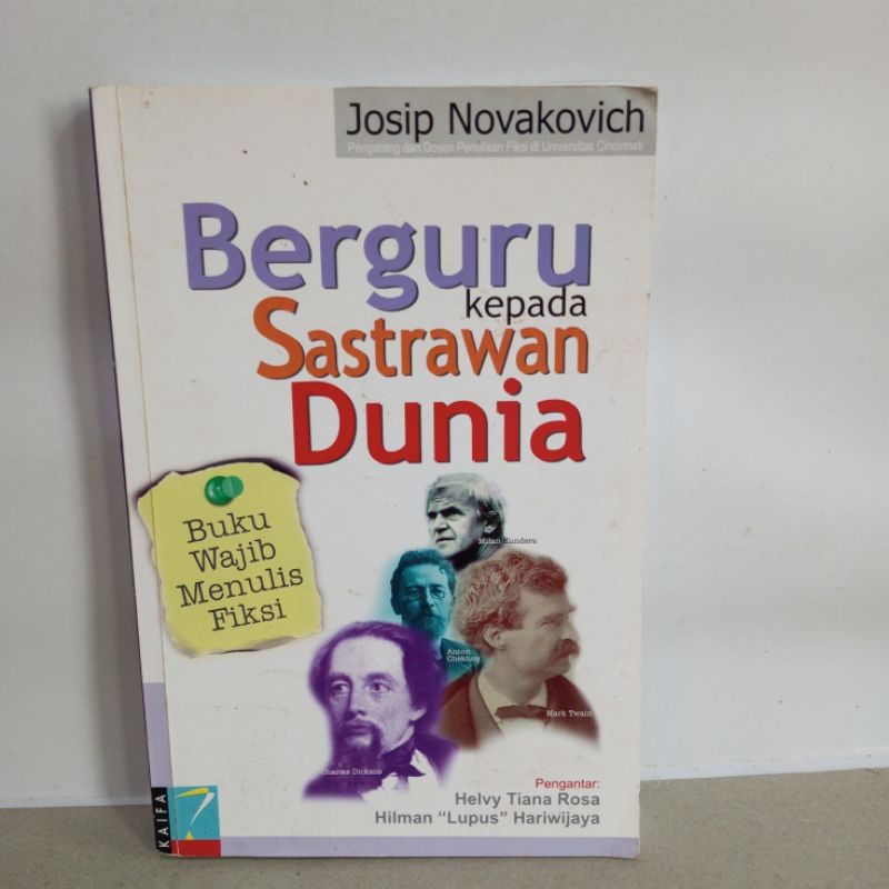 Jual Buku Berguru kepada Sastrawan Dunia josip Novakovich | Shopee ...