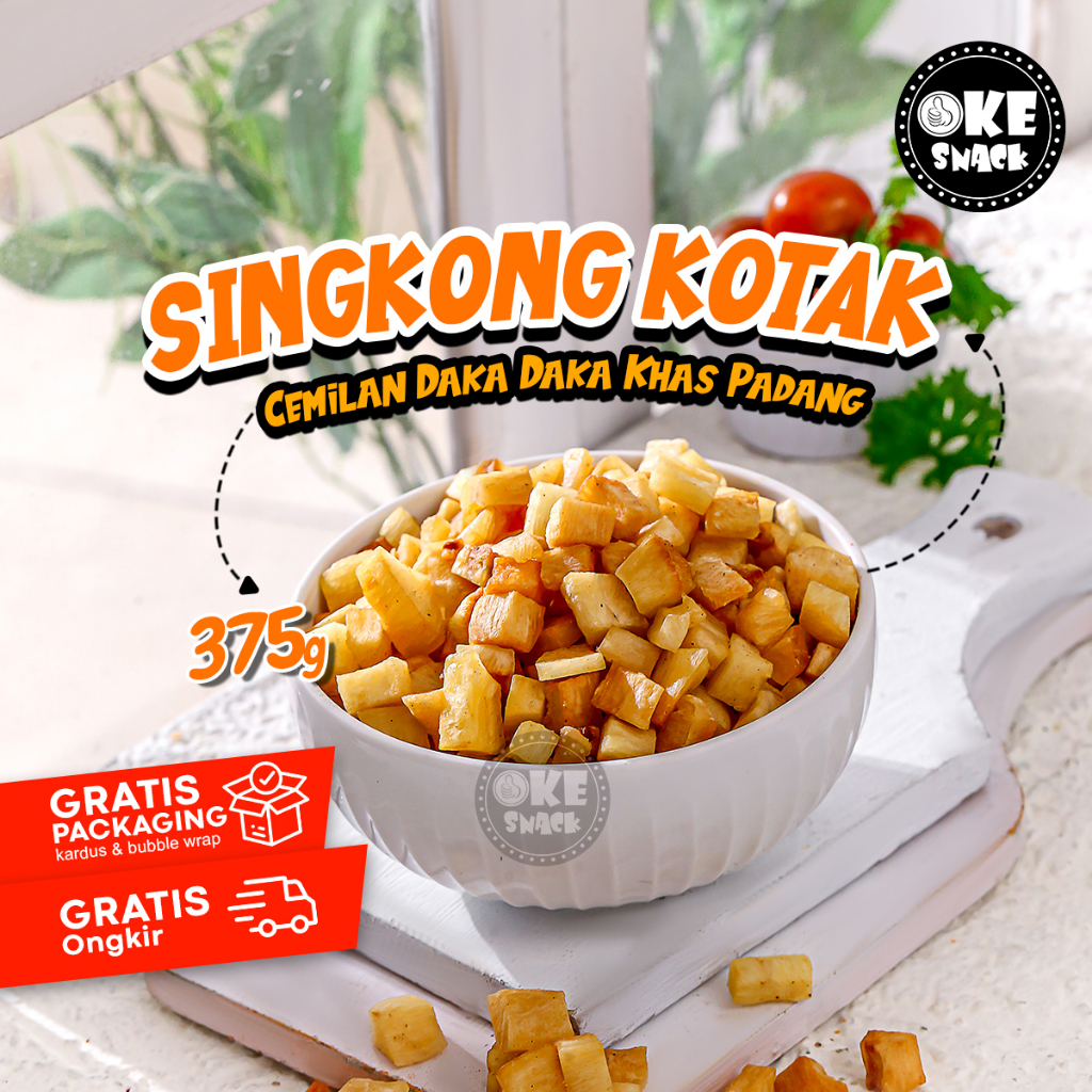 Jual Singkong Kotak | Singkong Daka Daka 375g | Shopee Indonesia
