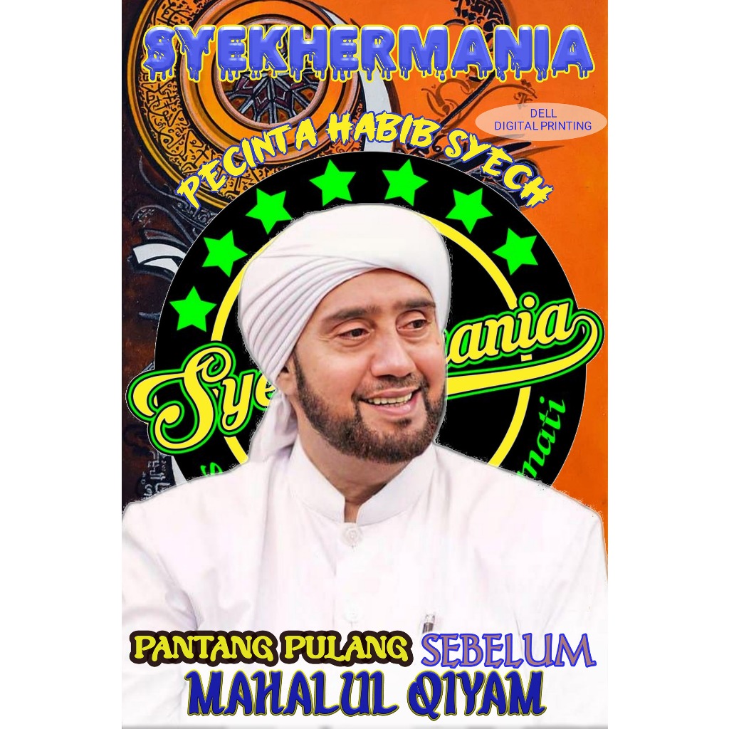 Jual Bendera Sholawat Syekhermania (HD) (FULL PRINTING) FREE STICKER ...